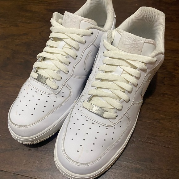 Nike | Shoes | Nike Air Force Af1 White Triple Size 15 Mens Basketball ...